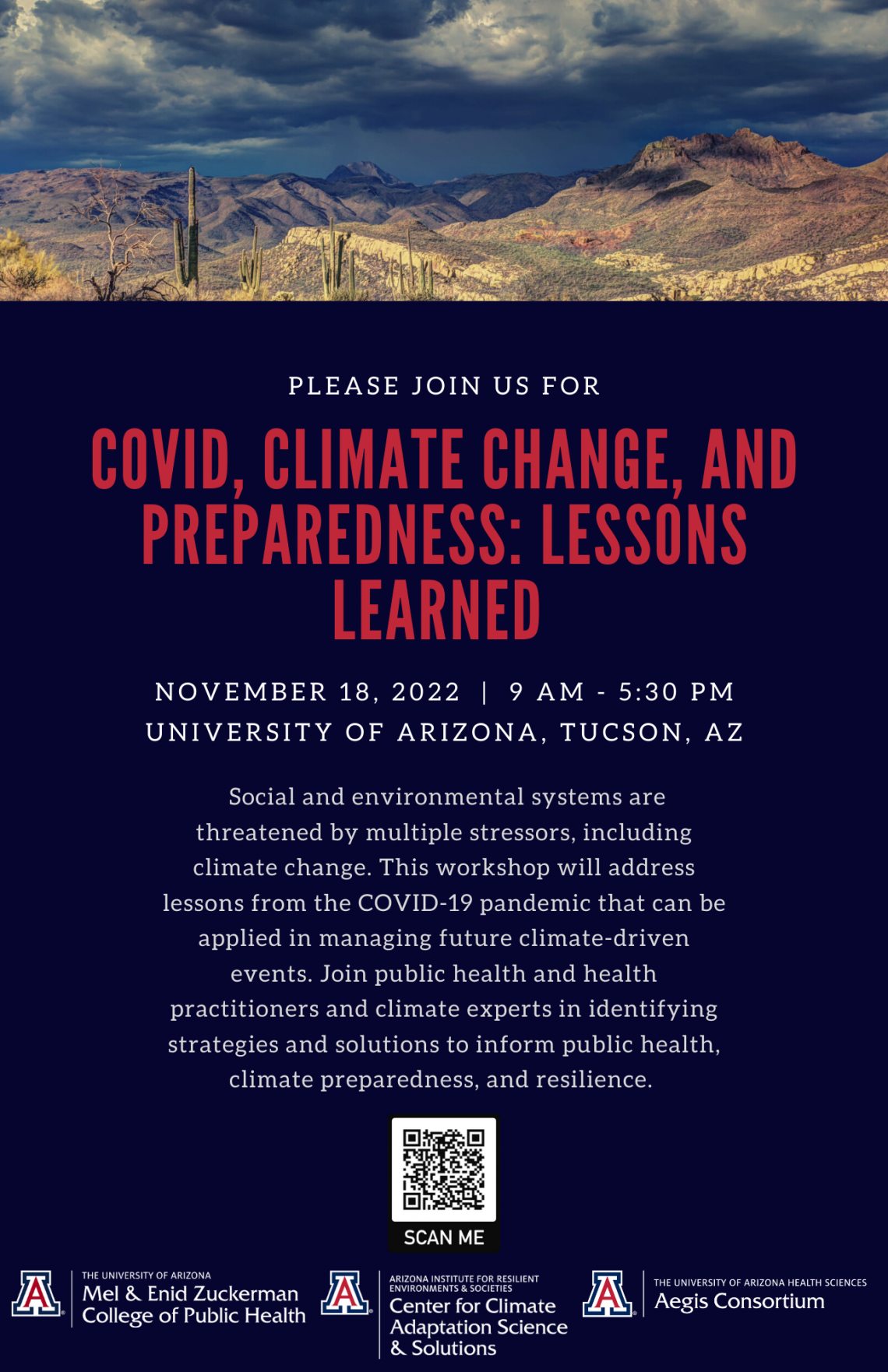 COVID, Climate Change, and Preparedness: Lessons Learned Workshop | Research and Partnerships